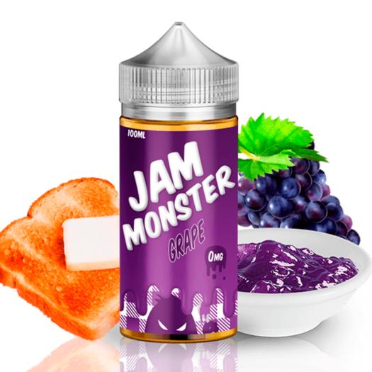 GRAPE - Jam Monster 100ml - Liquidos Jam Monster 】🏅 VaporPlanet.Online 🥇