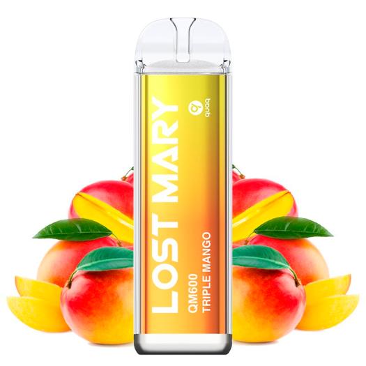 Pod Desechable Triple Mango 600puffs - Lost Mary QM600 20mg > Productos ...